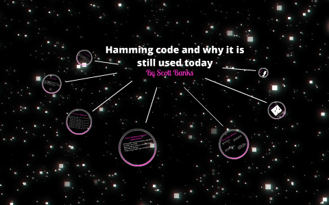 Hamming code and why it is still used today. by Scott Banks on Prezi