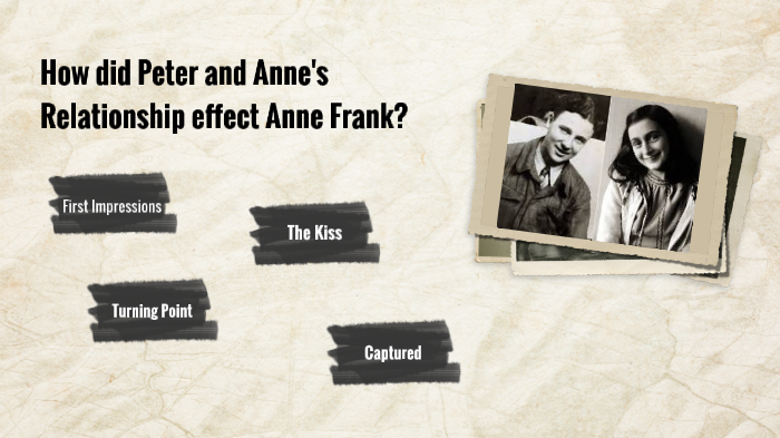 Anne Frank and Peter Van Daan by kaitlyn king on Prezi