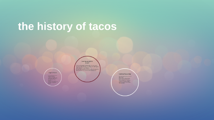 the history of tacos by Ryan Powell on Prezi