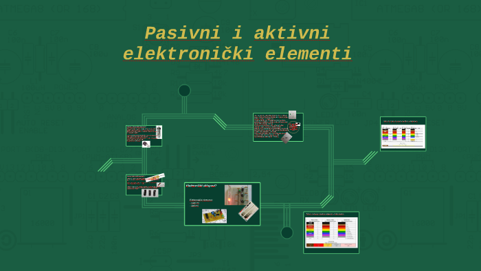 Pasivni i aktivni elektronički elementi by osnovna skola osnovna skola ...