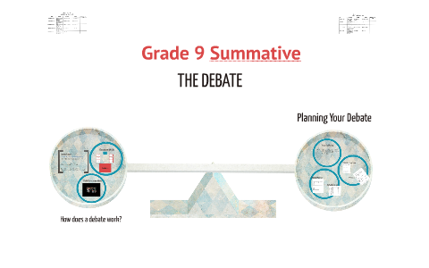 Grade 9 Summative Debate - How-To Guide by Kristy McDowell on Prezi