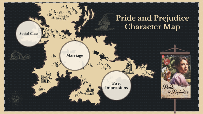 Pride and Prejudice Character Map by Chayce Macknair on Prezi