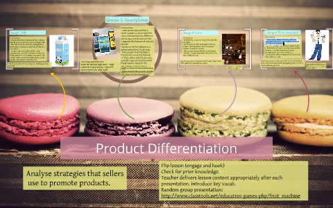 Product Differentiation by Fred Branger on Prezi