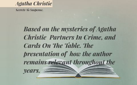 Agatha Christie by Ian Waite