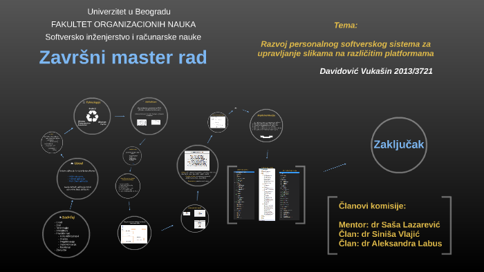Master rad - Prezentacija - Black by Vukasin Davidovic on Prezi