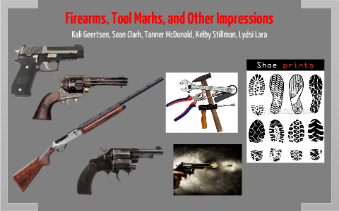 Firearms, Tool Marks, and Other Impressions by kelby stillman on Prezi
