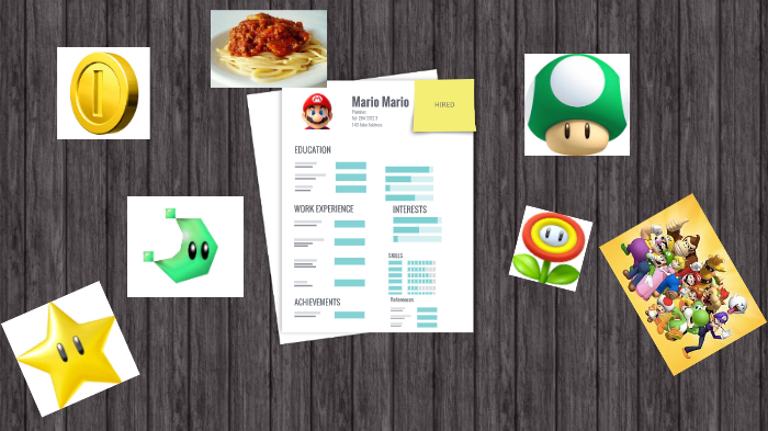 Mario Resume by Hayden Steele on Prezi