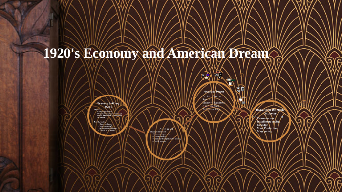 1920s American Dream and Economy by Claire White on Prezi