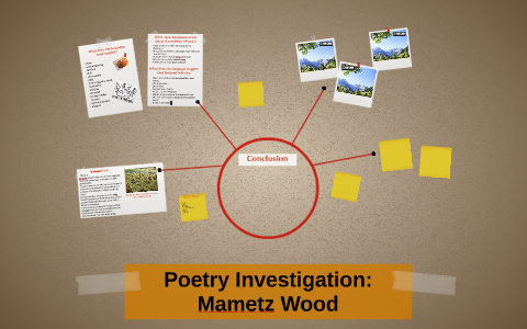 Poetry Investigation: Mametz Wood by Jonathan Stirrup on Prezi