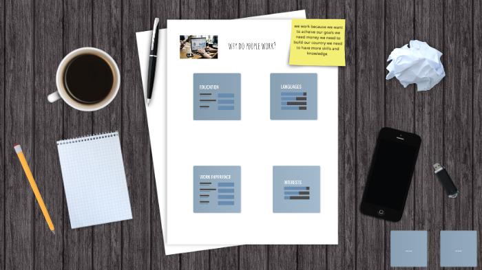 why do people work? by ahmad waled on Prezi