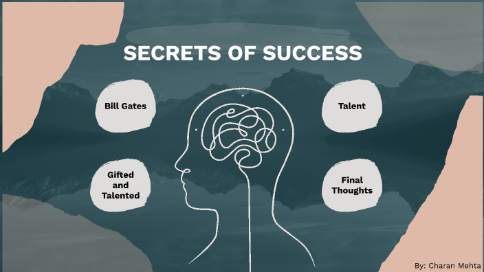 "Secrets of Success" Visual Map by Matan Cheta on Prezi