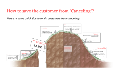 How to save the customer from "CANCELING" by marjorie de guzman on Prezi