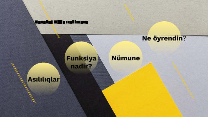Funksiya by Nəzakət Əbdürrəhimova on Prezi