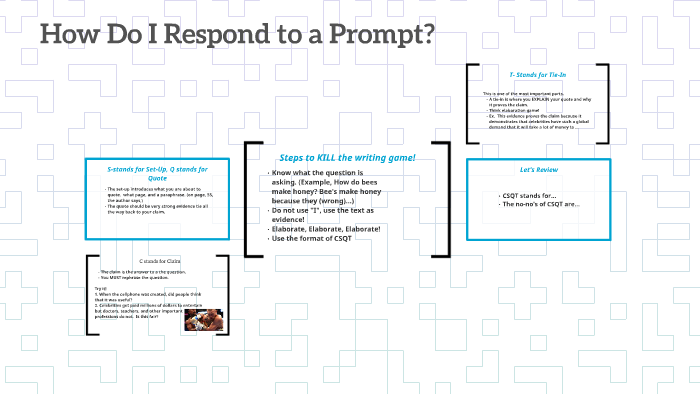How Do I Respond to a Prompt? by on Prezi