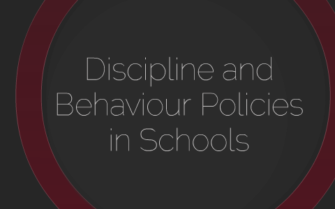 Discipline and Behaviour in Schools by Julia Grech on Prezi