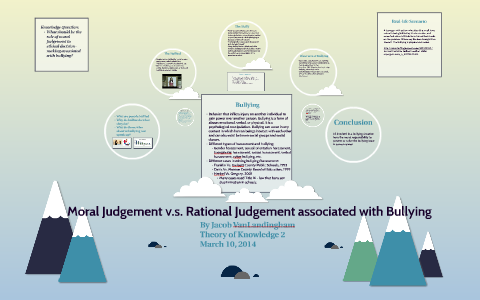 Moral Judgement v.s. Rational Judgement by Jacob VanLandingham on Prezi