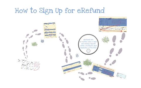 How to sign up for eRefund by Beth Borowski on Prezi