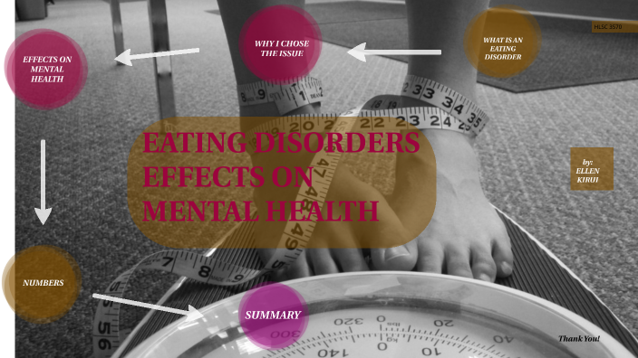 EATING DISORDERS EFFECTS ON MENTAL HEALTH by Ellen Kirui on Prezi