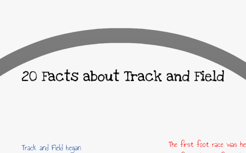 20 Facts about Track and Field by Marcella Kenley on Prezi