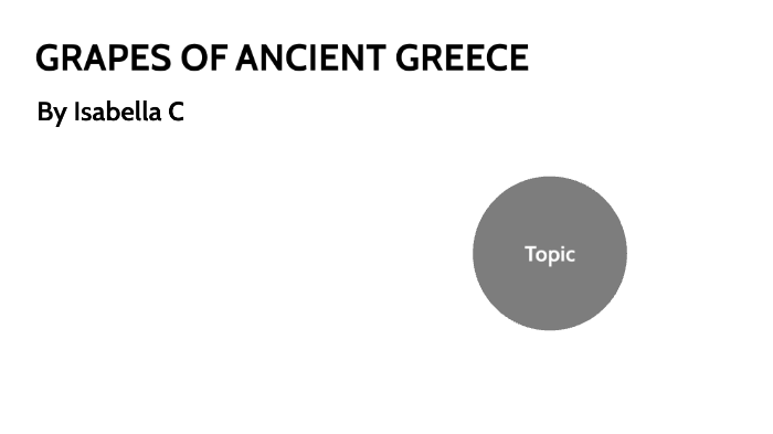 Isabella c grapes of ancient greece by Isabella Cendales on Prezi