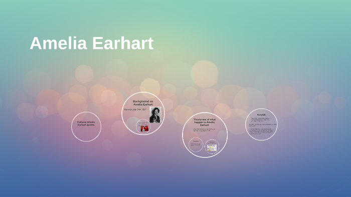 Amelia Earhart by Daylin Fuller on Prezi