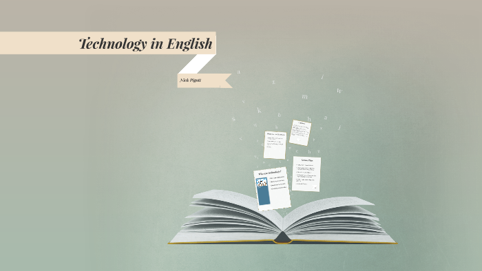 Technology in English Education by Nick Pigott