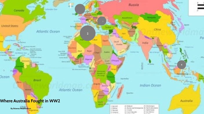 Where Australia Fought in WW2 by Brianna Weatherburn on Prezi