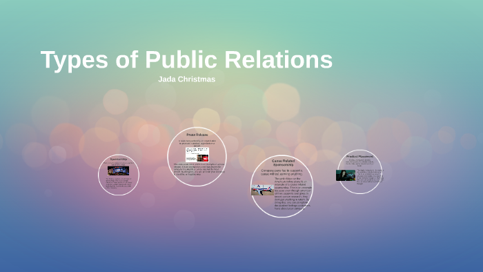 Types of Public Relations by Jada Christmas on Prezi