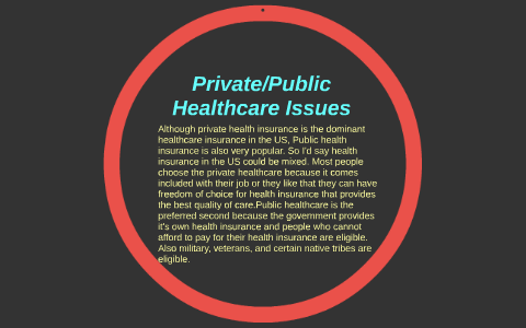 Private Vs. Public Health Insurance/ Healthcare by Shelly Rodriguez on ...