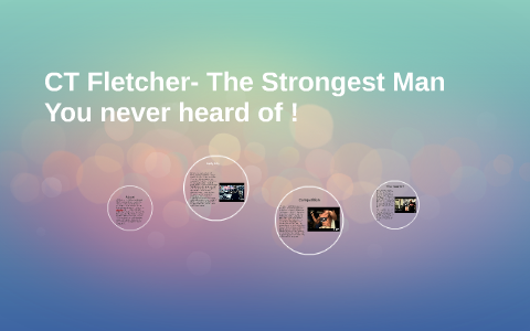 CT Fletcher- The Strongest Man You never heard of ! by Adolf Hipster on ...
