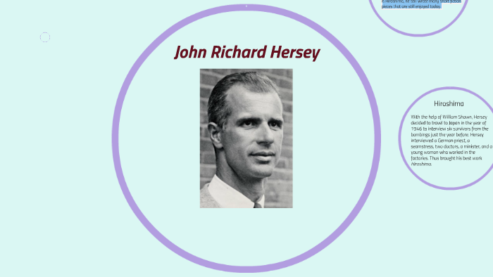 John Hersey by Amanda DeVito on Prezi