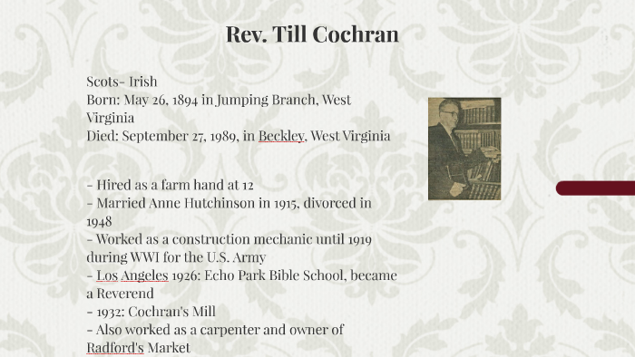 Cochran/Sauer Family Tree by amelia cochran