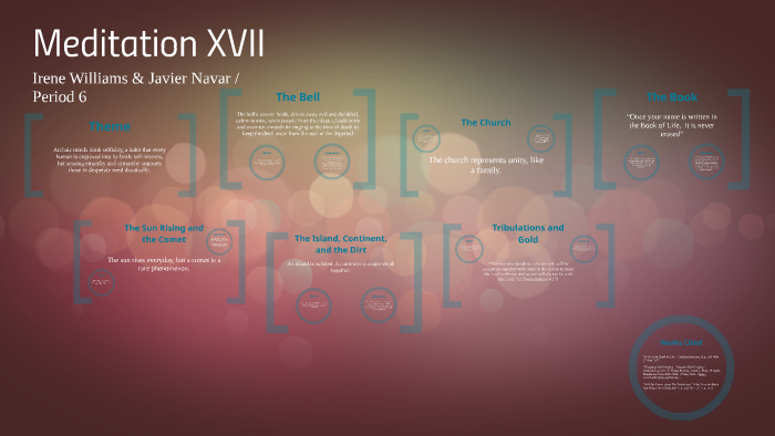 Meditation XVII by Irene Williams on Prezi