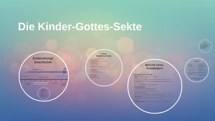 Die Kinder-Gottes-Sekte by Sarah Ruf on Prezi