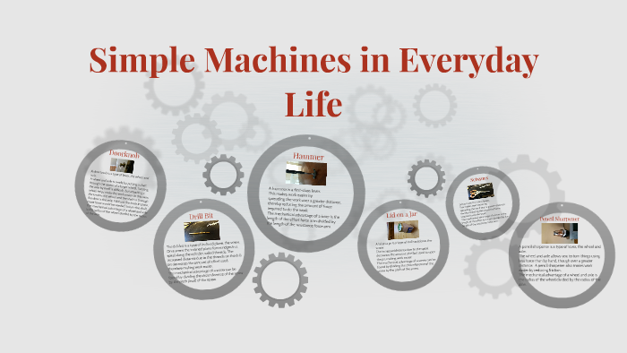 Simple Machines in Everyday Life by Jiselle G on Prezi