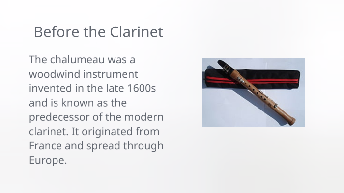 The History of Clarinet by Kayla Wu on Prezi