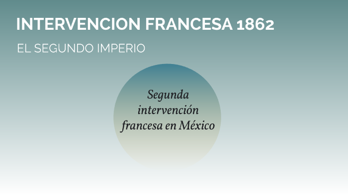Intervención francesa 1862, el segundo imperio by luis gomez on Prezi