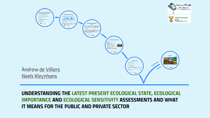 UNDERSTANDING THE LATEST PRESENT ECOLOGICAL STATE, ECOLOGICA by Andrew ...