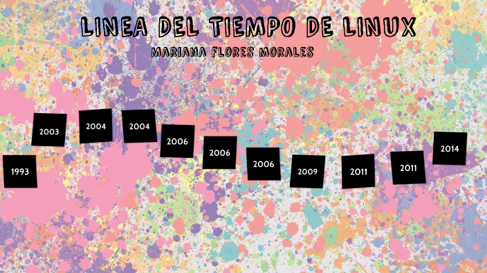 Linea del tiempo de linux by Mariana flores on Prezi