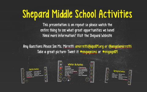 Shepard Middle School Activities by on Prezi