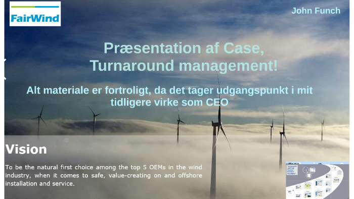 Præsentation Fairwind by John Funch on Prezi