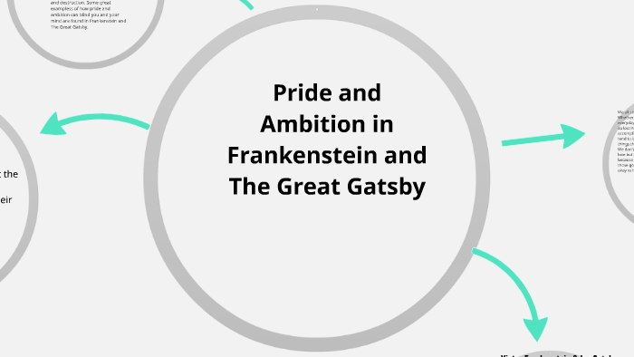 Pride and Ambition in Frankenstein and The Great Gatsby by Dennise ...