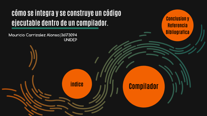 cómo se integra y se construye un código ejecutable dentro de un ...