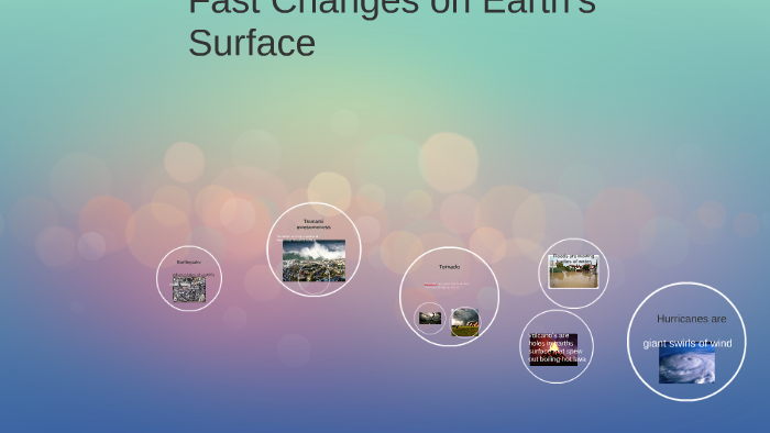Fast Changes on Earth's Surface by Abigail Smither on Prezi