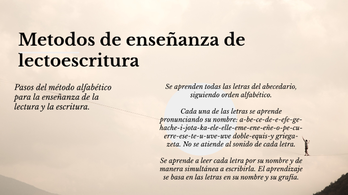 Metodos Para Enseñar A Leer Y Escribir By Yesenia Ventura On Prezi