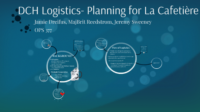 DCH Logistics- Planning for La Cafetiere by MajBrit Reedstrom on Prezi