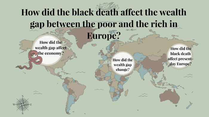 How did the black death affect the wealth gap between the poor and the ...