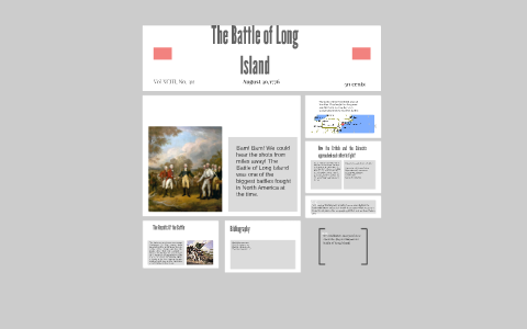 The Battle of Long Island by Shane Tatman on Prezi