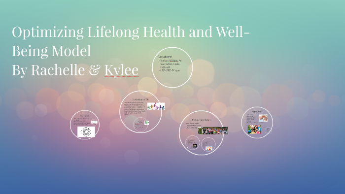Optimizing Lifelong Health and Well-Being Model by Rachelle Stewart on ...