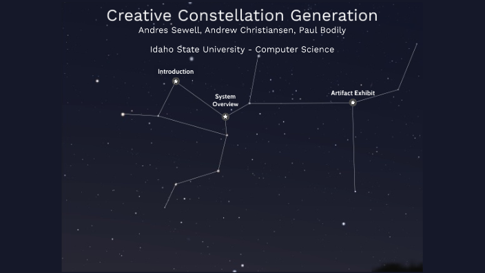Creative Constellation Generation by Andres Sewell on Prezi